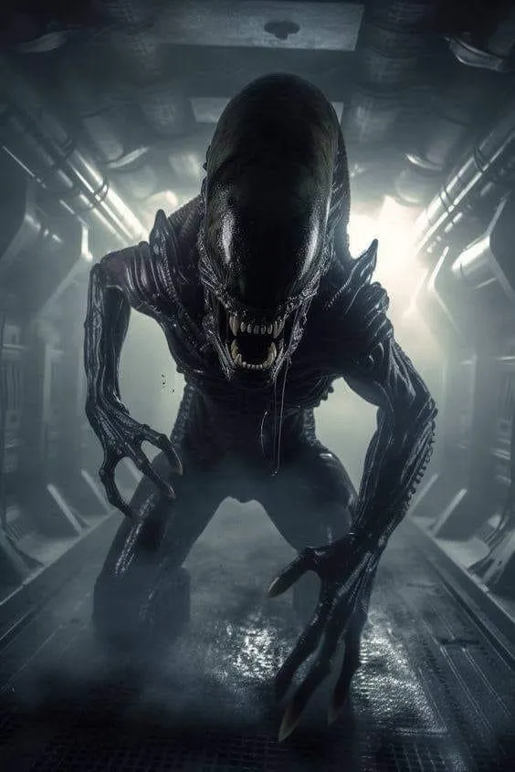 Alien, Xenomorph 2 hueforge by Mysstra hueforge 3Dart - MakerWorld
