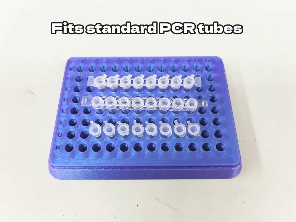PCR Tube Racks (Multiple Designs + Lid) by banannabelle MakerWorld ...