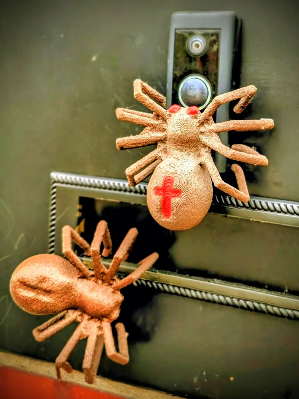 Doorbell Spider by Crip MakerWorld: Download Free 3D Models