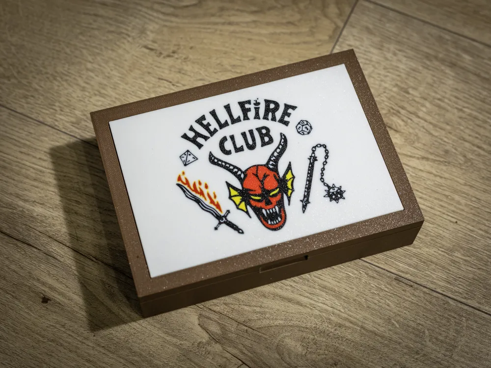 Hellfire Club D&D Box | Stranger Things - Free 3D Print Model - MakerWorld