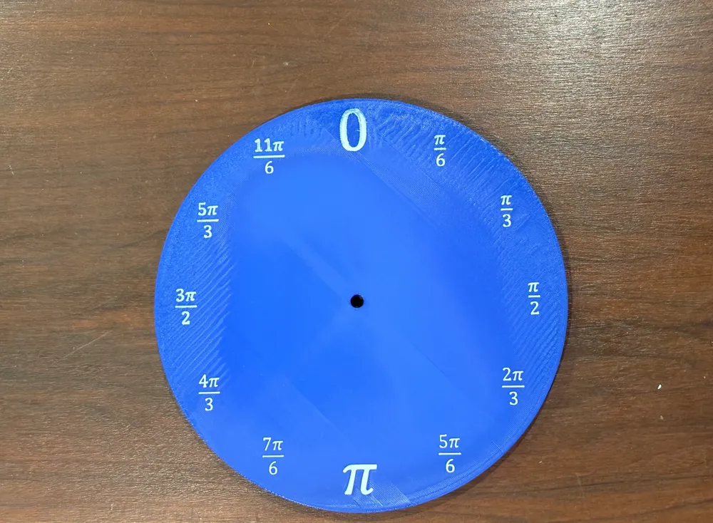 Unit Circle Clock by Stevo99 - MakerWorld