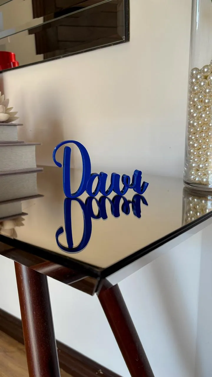 Davi sign - Free 3D Print Model - MakerWorld