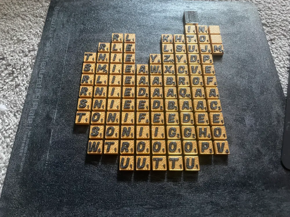 Scrabble (entire game) by iBrawnFDM - MakerWorld