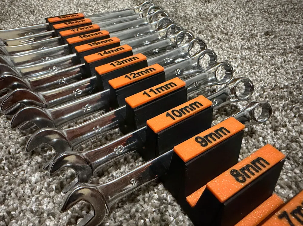 Wrench Mod (Wrench Organizer) - Free 3D Print Model - MakerWorld