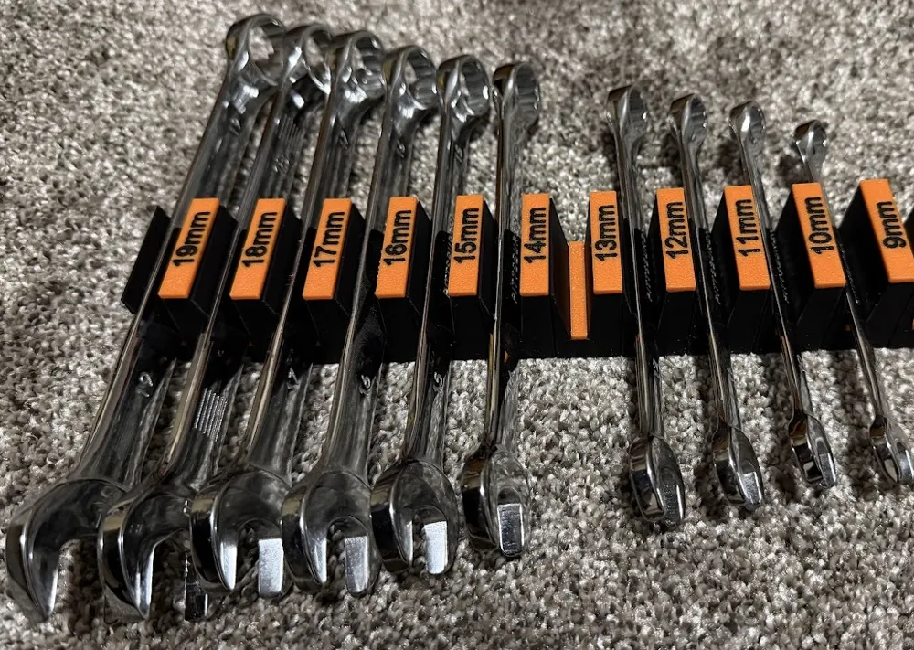 Wrench Mod (Wrench Organizer) - Free 3D Print Model - MakerWorld