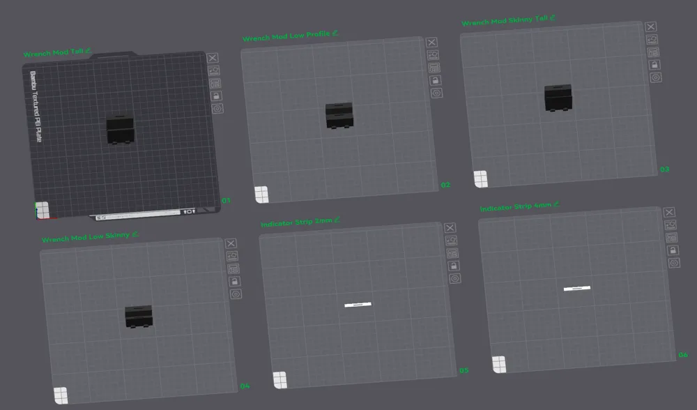 Wrench Mod (Wrench Organizer) - Free 3D Print Model - MakerWorld