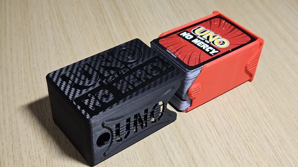 UNO Show ʻem No Mercy Card Box - Free 3D Print Model - MakerWorld