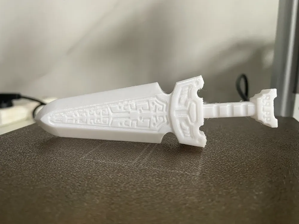 Azure Cloud Sword - Free 3D Print Model - MakerWorld