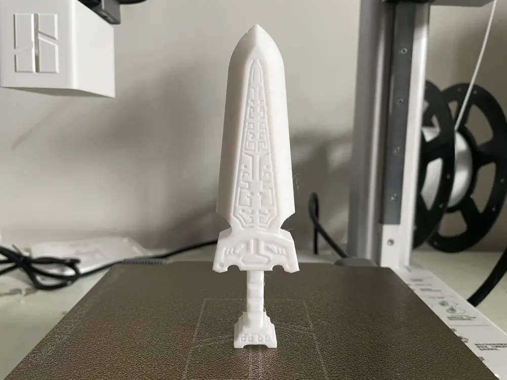 Azure Cloud Sword - Free 3D Print Model - MakerWorld