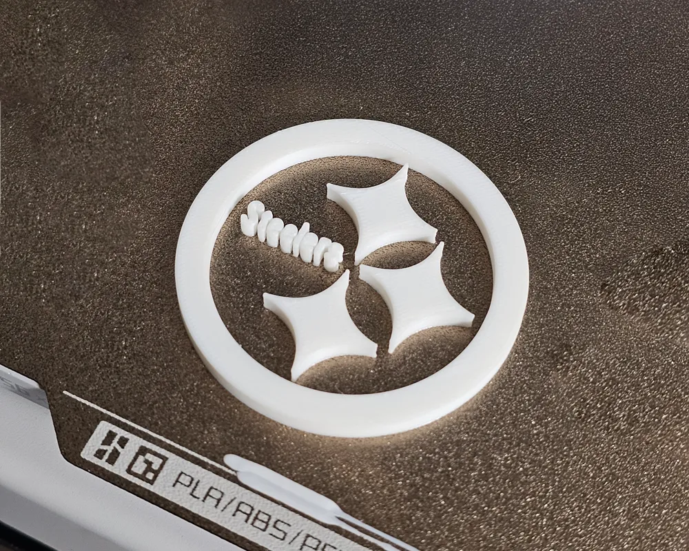 Pittsburgh Steelers NFL Logo - Custom 3D Printed - Free 3D Print Model ...