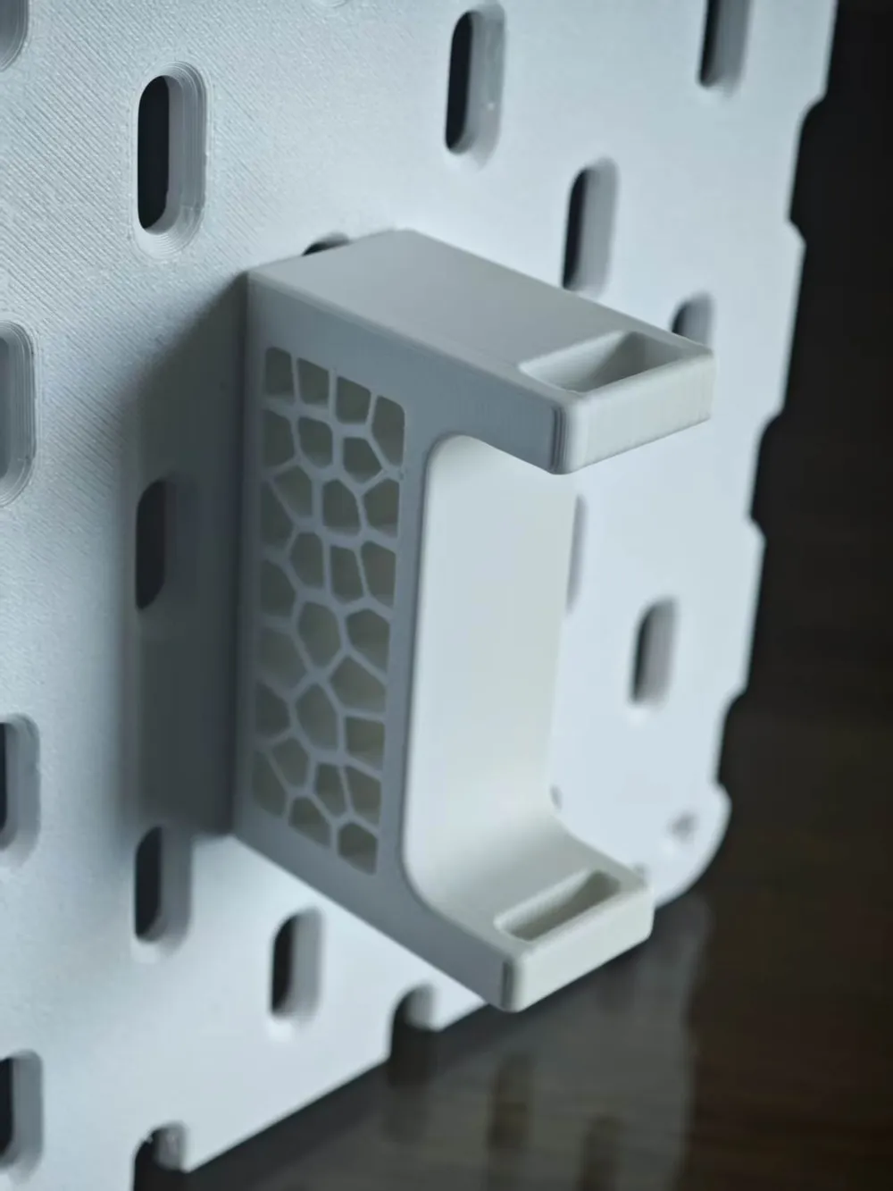IKEA Square Hole Pegboard Fishing Reel Display Rack - Free 3D Print ...