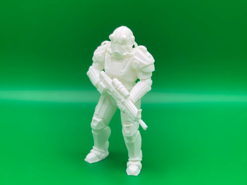 Power Armor Soldier – Fallout Figure - Free 3D Print Model - MakerWorld