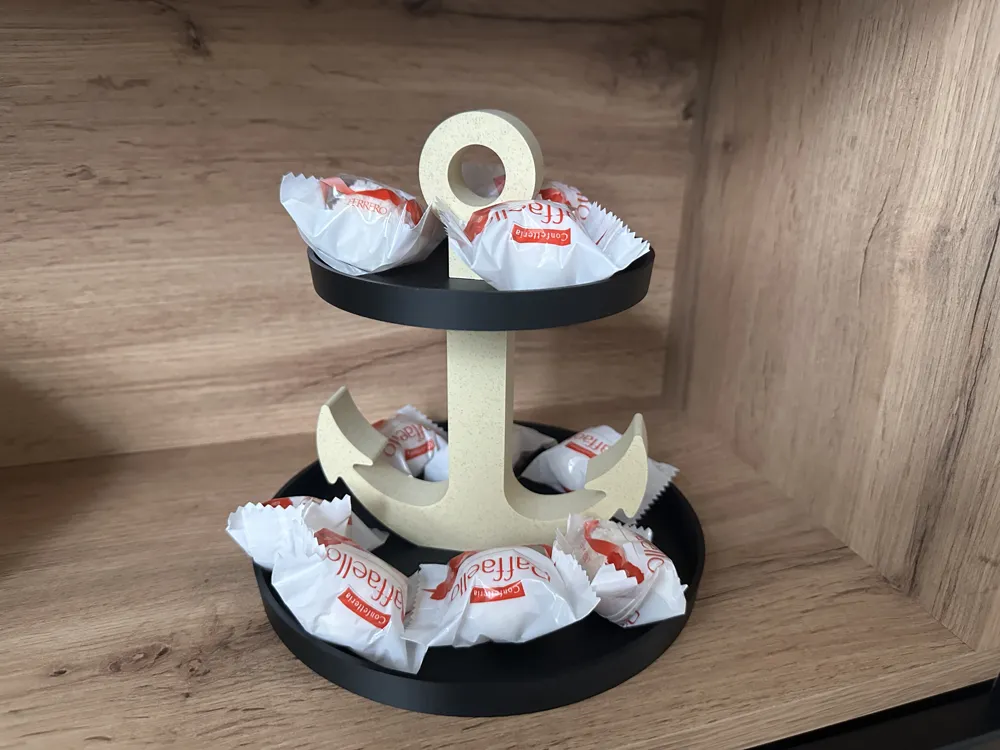 Anker-Style Modern Maritime Serving Stand by Kann_Nix_PrintDesign ...