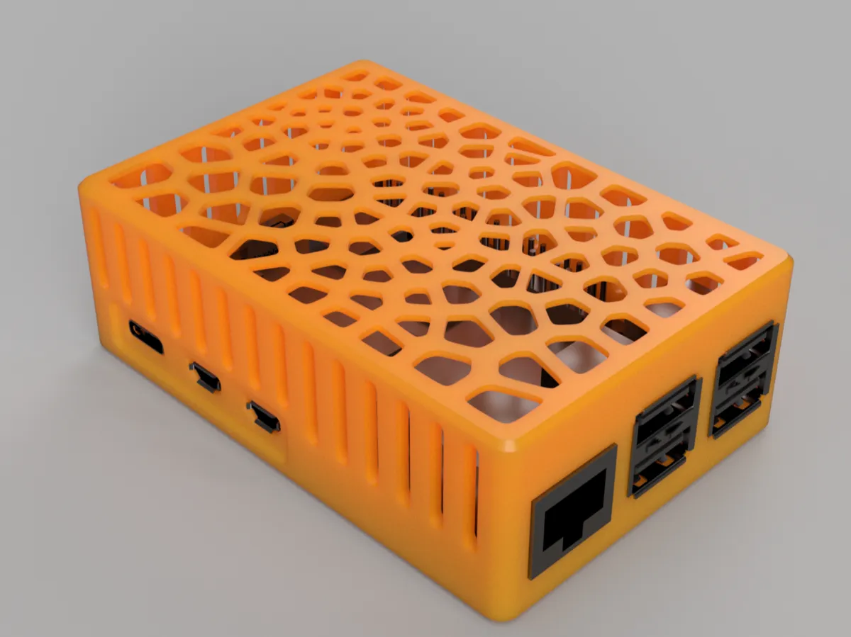 Gehäuse für Raspberry Pi 5 – Kostenloses 3D-Druckmodell – MakerWorld