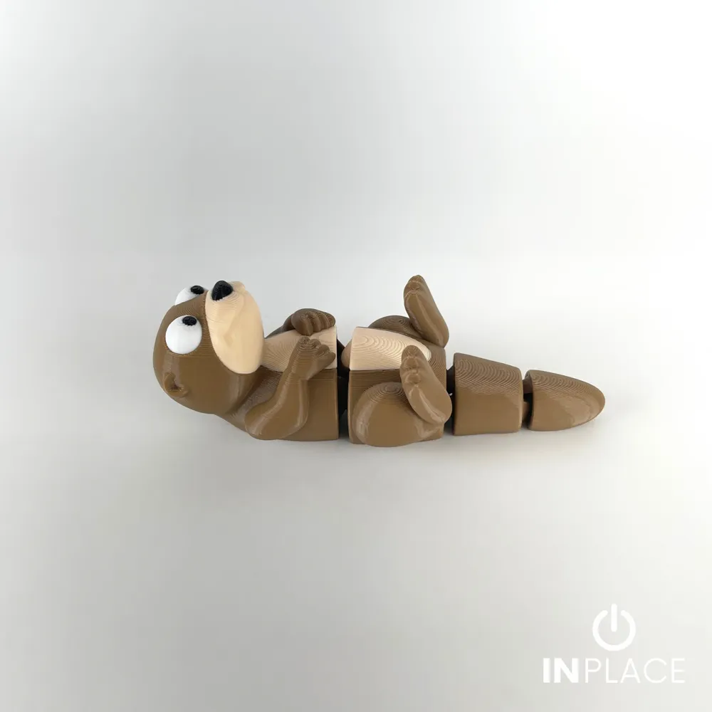 Cute River Otter Articulated by InPlace MakerWorld: Download Free 3D Models