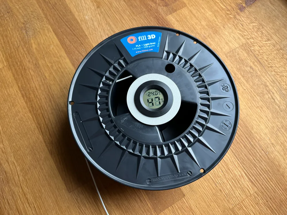 Humidity sensor spool bracket, Fill3D spools by futuri - MakerWorld