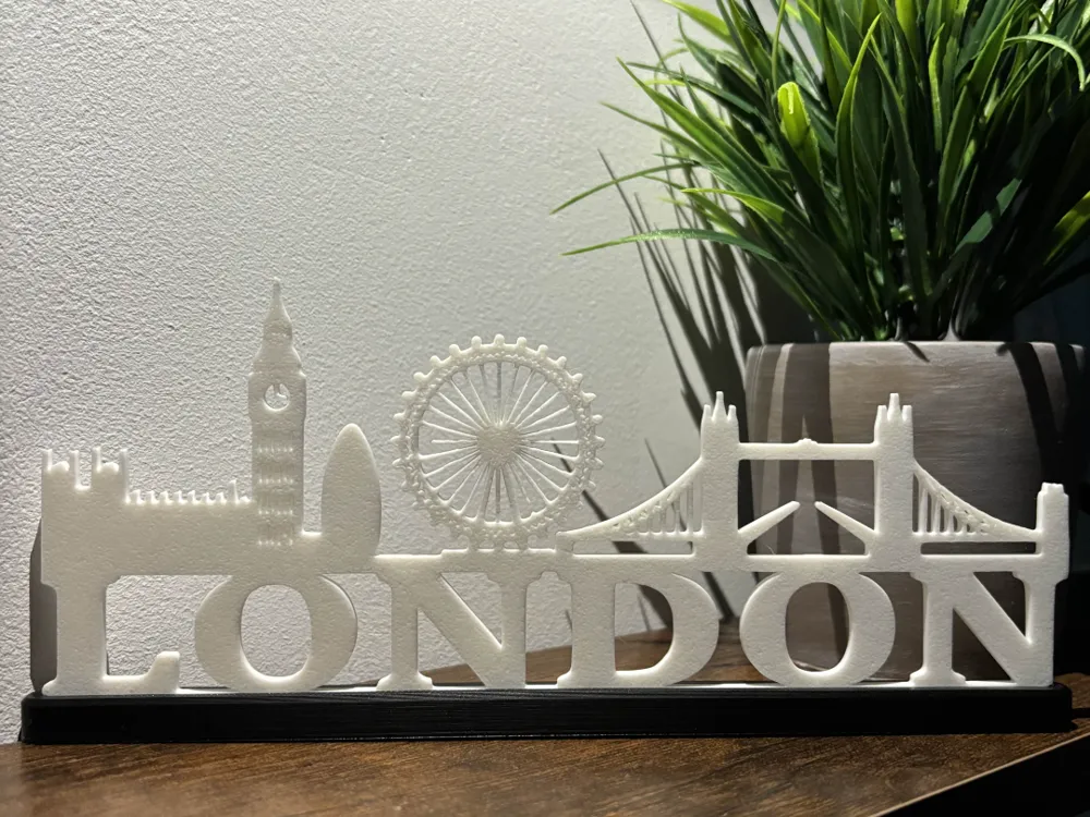 London - Skyline Decoration - Free 3D Print Model - MakerWorld