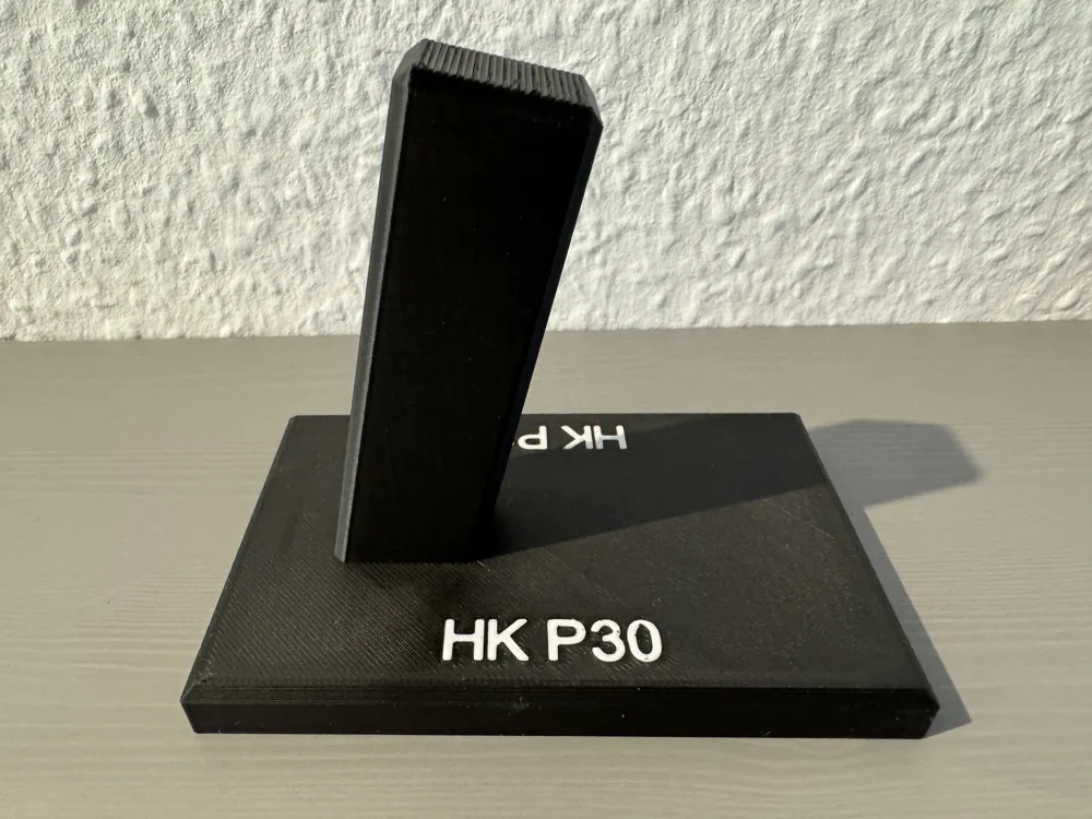 Heckler&Koch P30 Gun Stand - Free 3D Print Model - MakerWorld