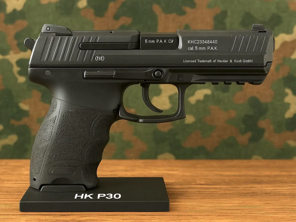 Heckler&Koch P30 Gun Stand - Free 3D Print Model - MakerWorld