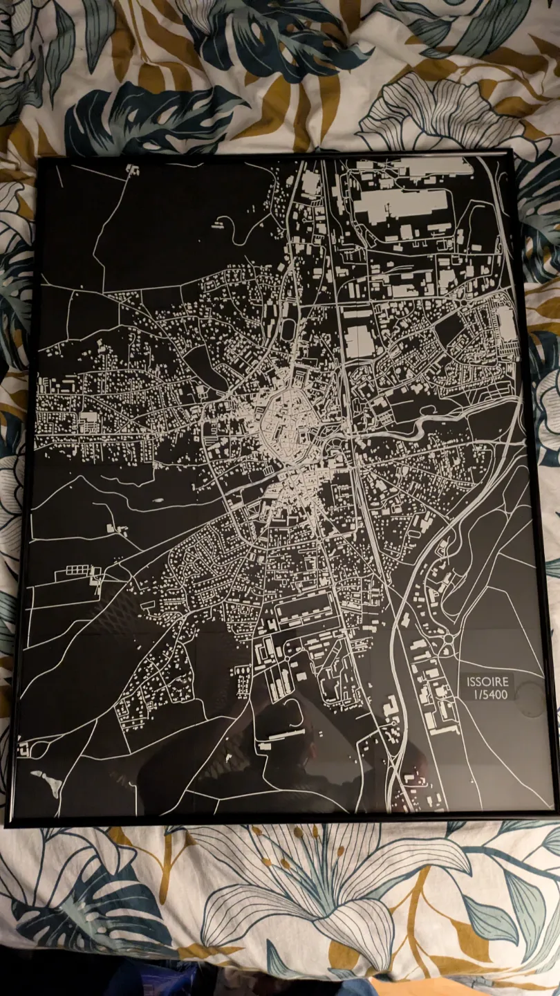 Touch Mapper Issoire (FRANCE- Puy-de-Dôme) 1/5400 by Groropo - MakerWorld