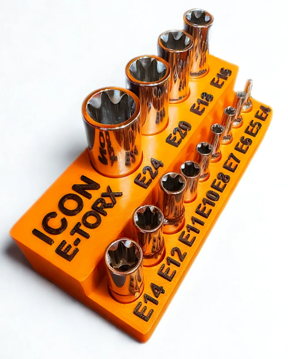 ICON Tools ETORX 13pc socket set organizer by Mariiiii MakerWorld ...