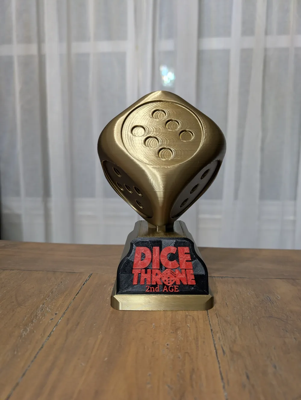 Dice Throne Trophy - Free 3D Print Model - MakerWorld