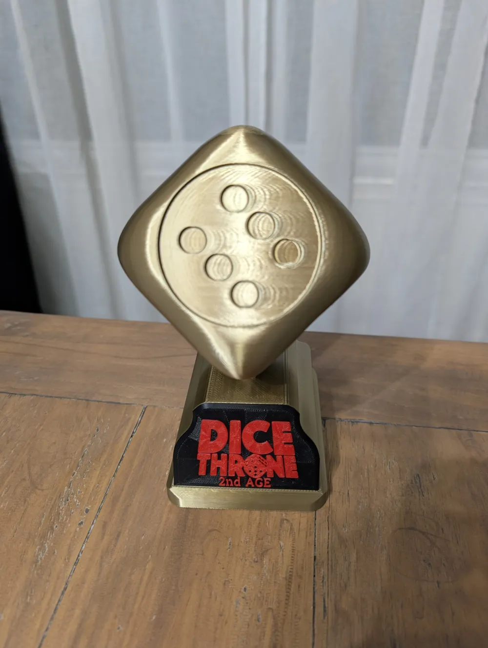 Dice Throne Trophy - Free 3D Print Model - MakerWorld