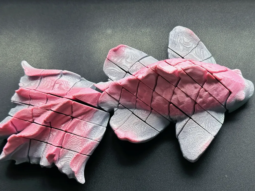 flexi goldfish by MingGY MakerWorld: Download Free 3D Models