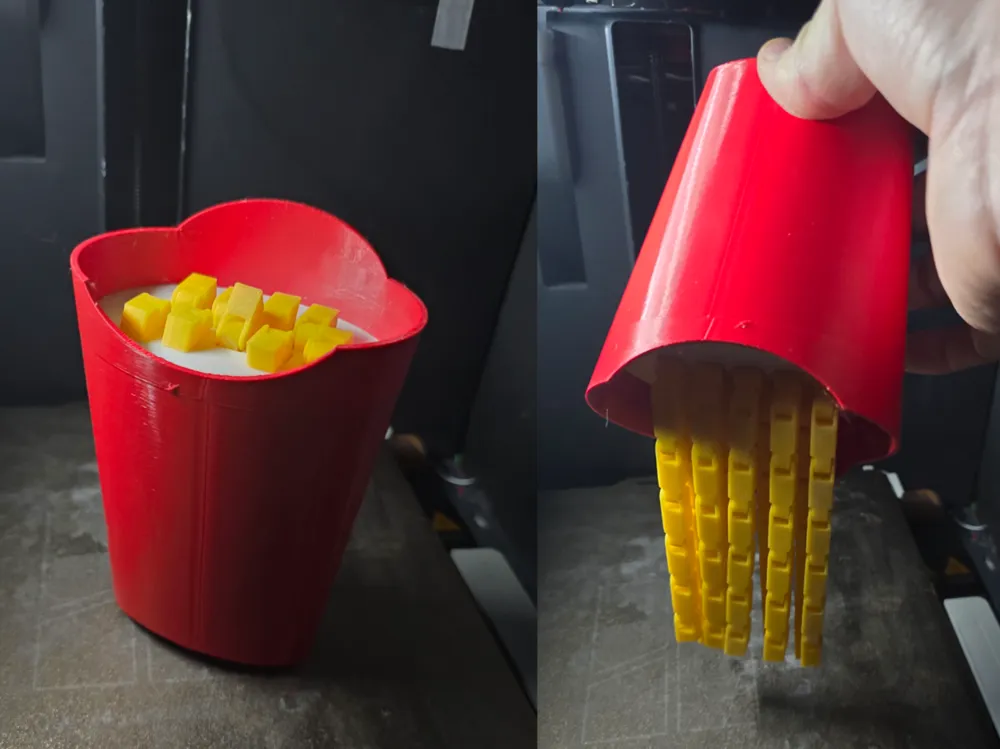 Flex Fries - Free 3D Print Model - MakerWorld