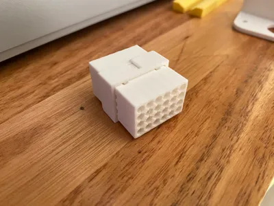 Molex 24 pin Connector - 03-060-2242 by Swinks - MakerWorld