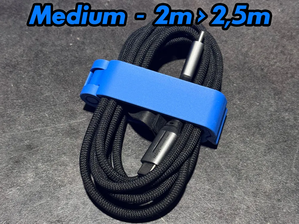 Cable Organizer Clip - Skadis Compatible - Free 3D Print Model - MakerWorld