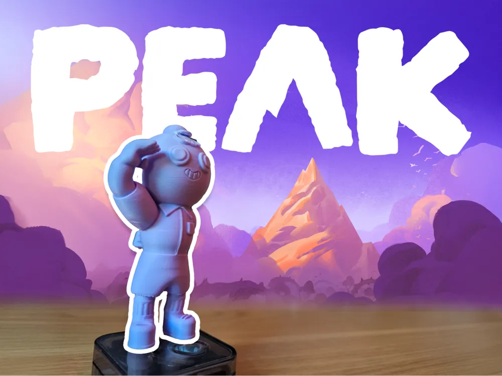 Figura PEAK Scout Saludando por DanishFish MakerWorld: Descarga Modelos 3D Gratuitos