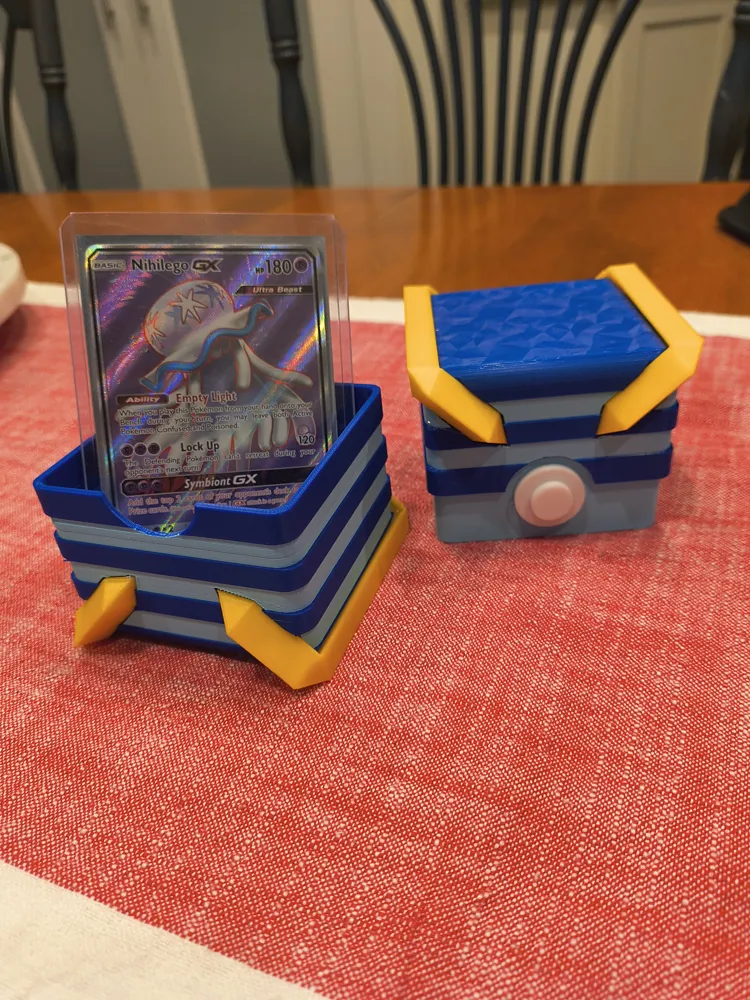 beast ball card deck pokemon - Free 3D Print Model - MakerWorld