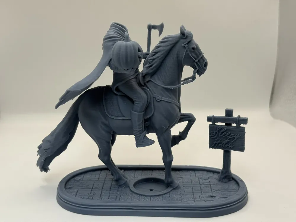 detailed Halloween figure of the Headless Horseman by Mysstra hueforge ...