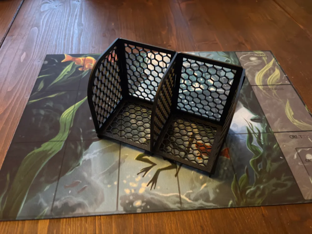 Card draw/discard Double side by side tray kit by Patrick.ten.broeke ...