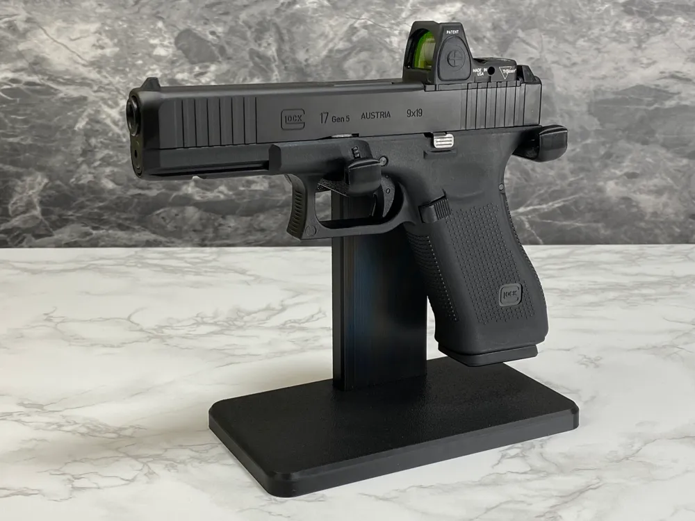 Multi-Angle Handgun Display Stand (Airsoft) - Free 3D Print Model ...