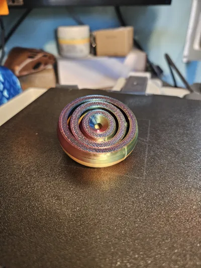 Spinning Gyro Fidget by Jeff Smith - MakerWorld