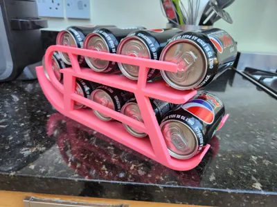 Soft Drinks Can Dispenser (UK cans) by HaughtyGrayAlien - MakerWorld