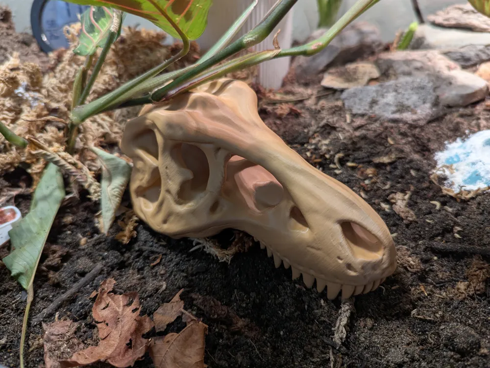 T-Rex Reptile Hide - Free 3D Print Model - MakerWorld