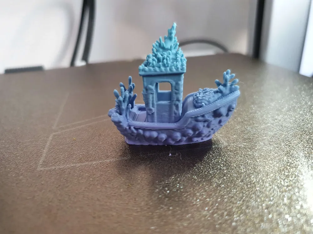 Coral Reef Benchy - Free 3D Print Model - MakerWorld