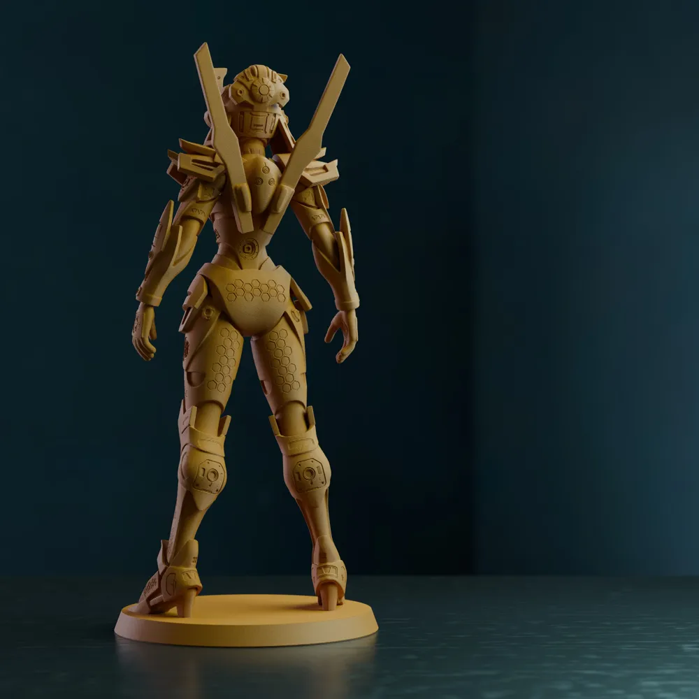 Nakano - Mecha Girls by TheLightning MakerWorld: Download Free 3D Models