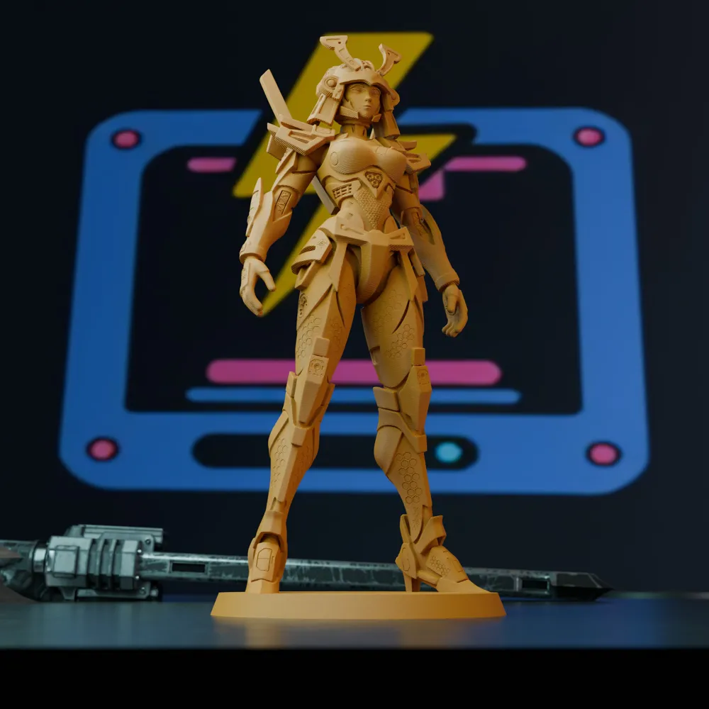 Nakano - Mecha Girls by TheLightning MakerWorld: Download Free 3D Models