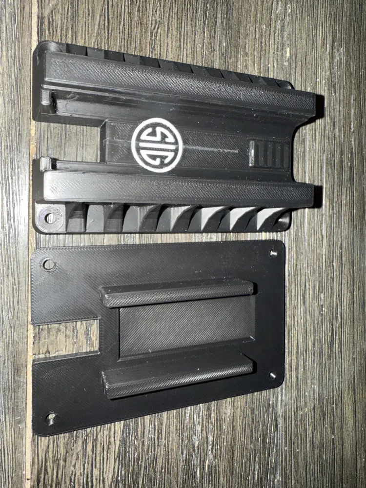 SIG P226 .40 S&W Magnetic Gun Mount - Free 3D Print Model - MakerWorld