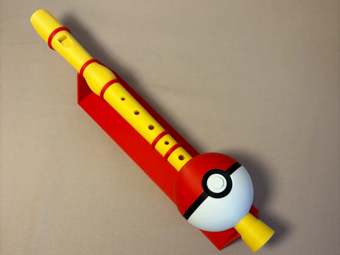 Poké Flute | Pokeflöte - Free 3D Print Model - MakerWorld