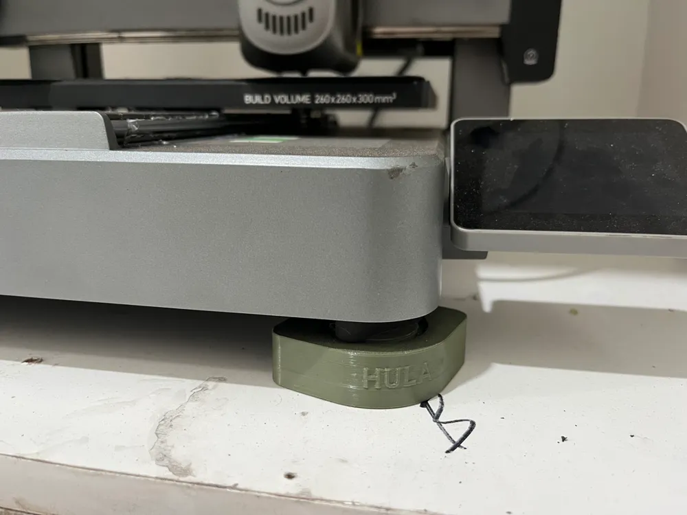 Adattatore Piedini Antivibrazione HULA per Creality Hi - Modello di ...