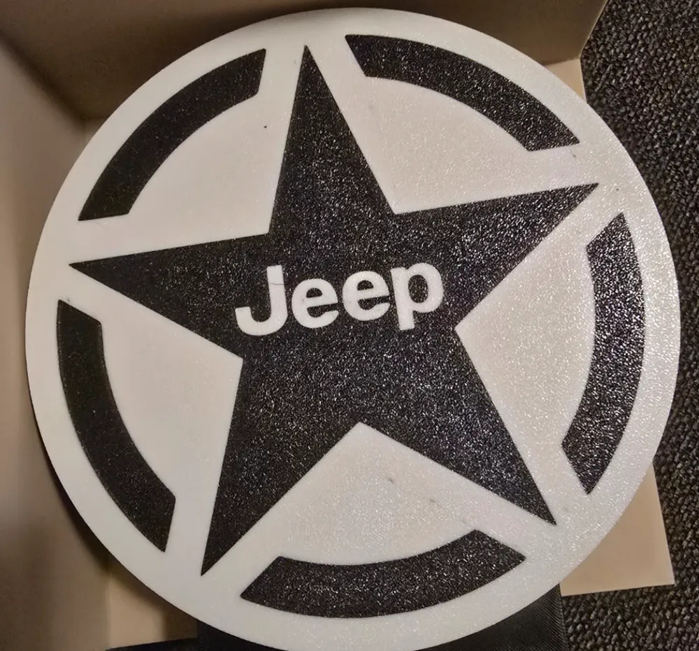 Jeep Star Logo Light box by Twisted Visions 3D - MakerWorld