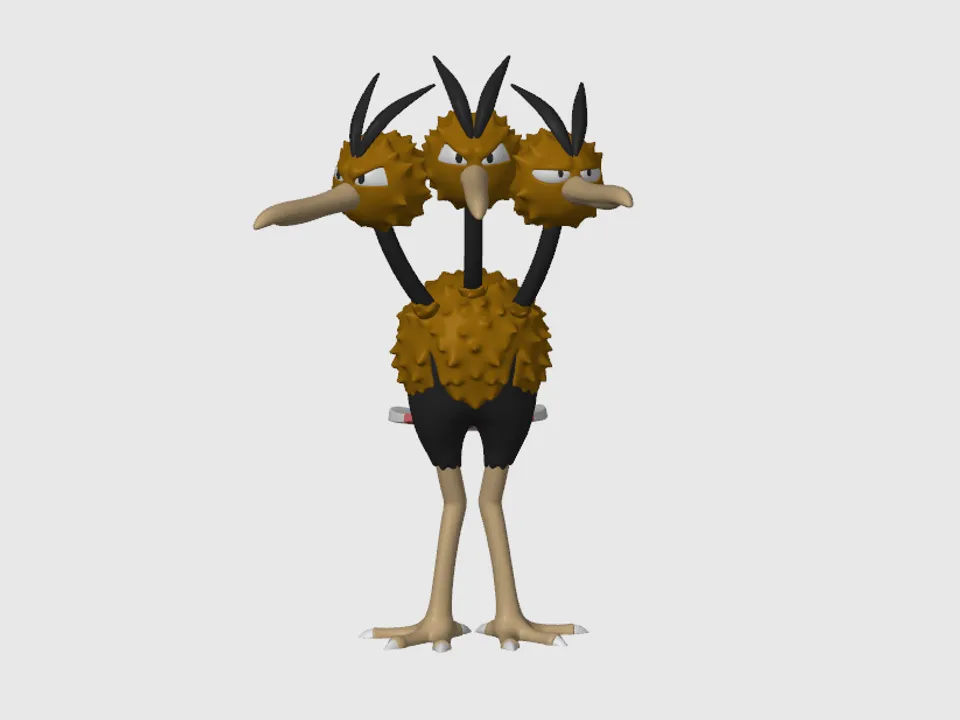 Dodrio Multicolor by entroisdimensions_figurine - MakerWorld