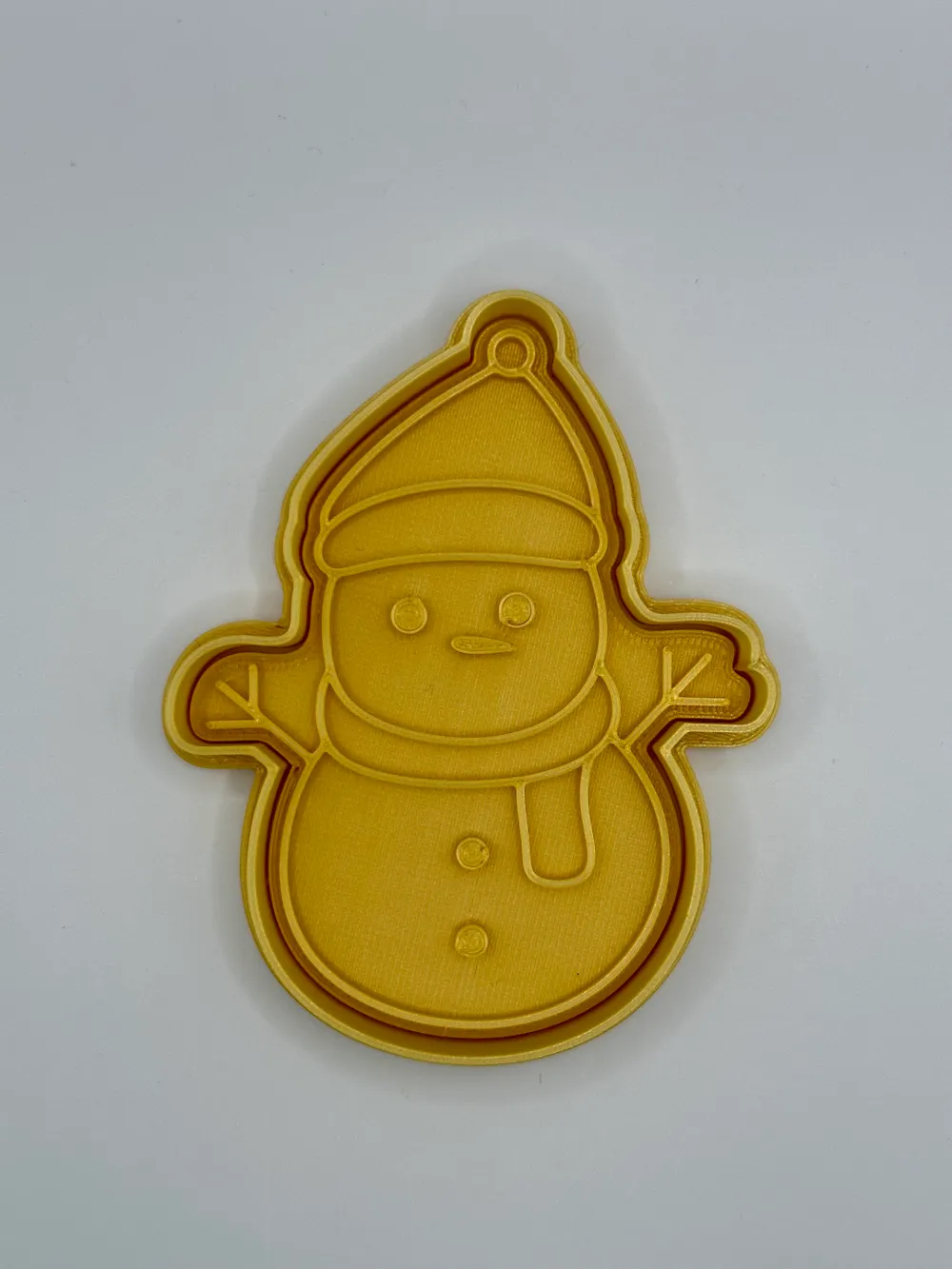 Christmas cookie cutter Snowman by Indibles - MakerWorld