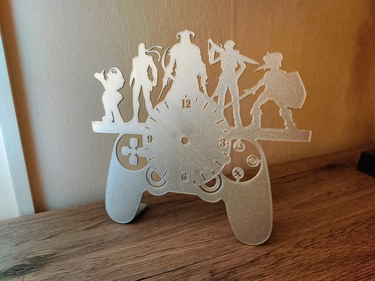 Kit 011: Tischuhr im Gaming-Thema – Kostenloses 3D-Druckmodell – MakerWorld