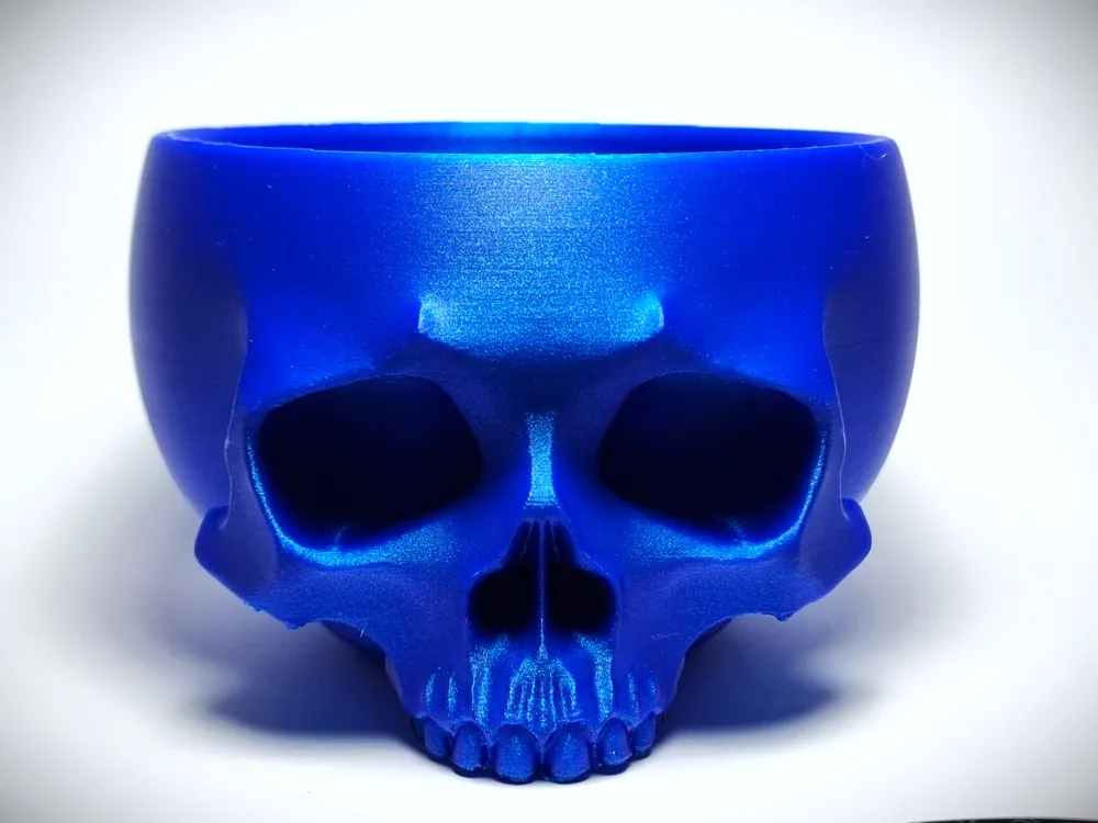 Skull Head Bowl by OverhangOverlord MakerWorld: Download Free 3D Models